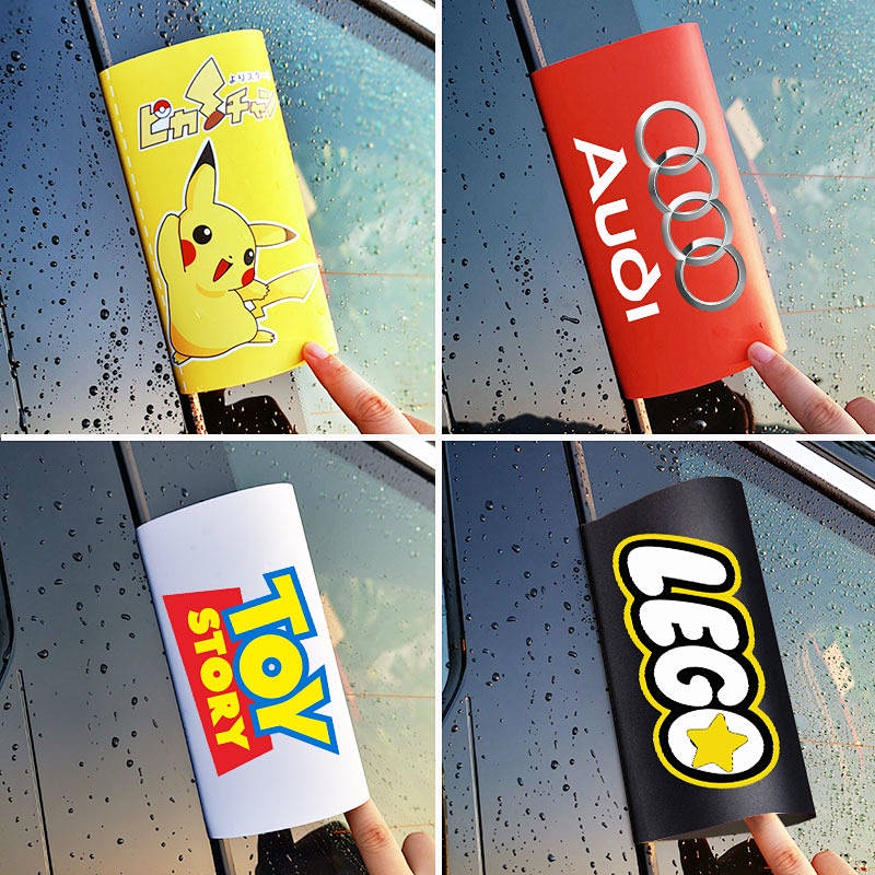 Car Wash Label Sticker Big Toy Label Car Sticker Creative Unique Rear ...