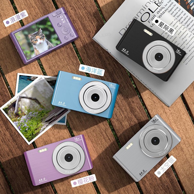 Portable Digital Camera 4K Digital Camera HD Camera Selfie Pocket ...