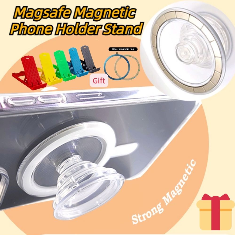 Magsafe Phone Holder with Stretchable Foldable Stand Magnetic ...
