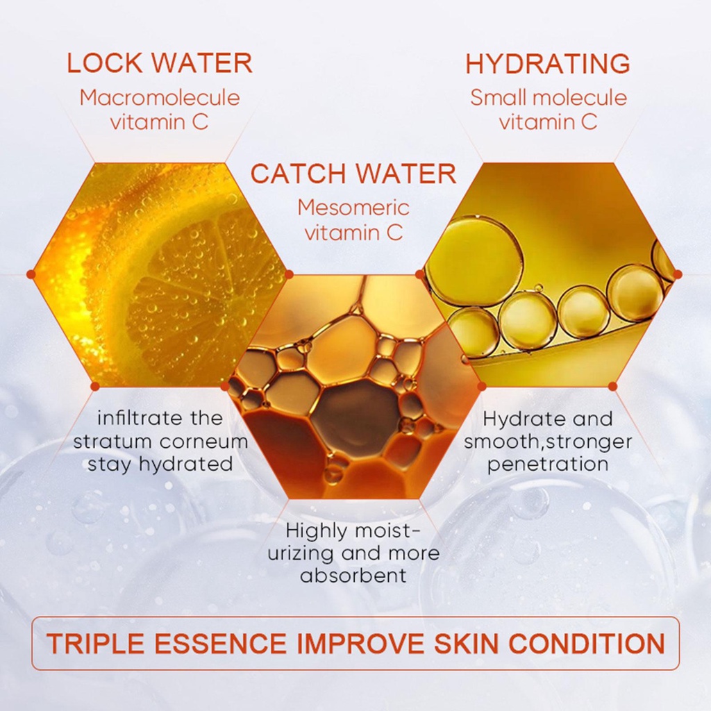 Essence Vitamin C Ampoule Essence Hydrating Mild Skin Rejuvenation ...