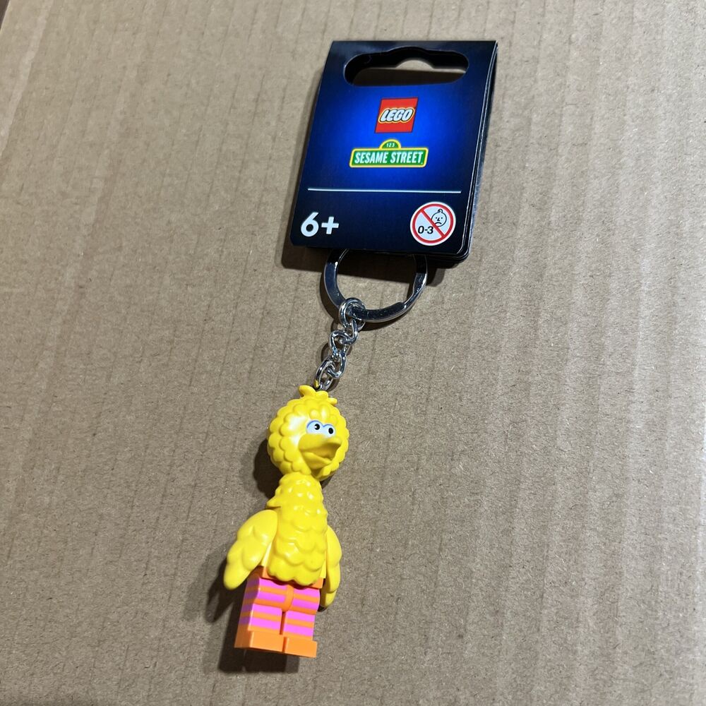 LEGO Sesame Street Big Bird Keychain 854194 - New With Tags | Shopee ...