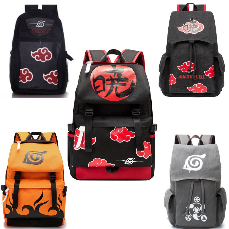 Naruto Naruto Backpack Konoha Naruto Village Naruto Sasuke Write ...