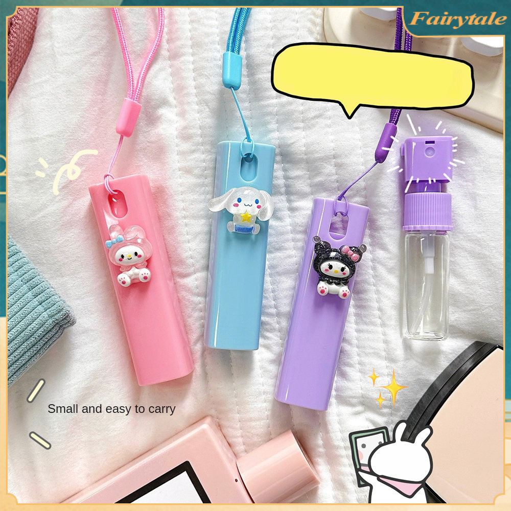 Kawaii Sanrio Mini Spray Bottle With Rope My Melody Kuromi Hello Kitty ...