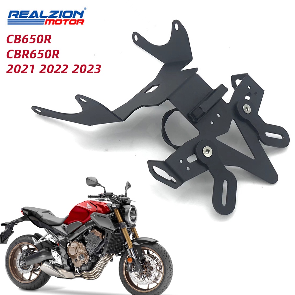 REALZIONMOTOR For CB650R CBR650R CB CBR 650R License Number Plate ...