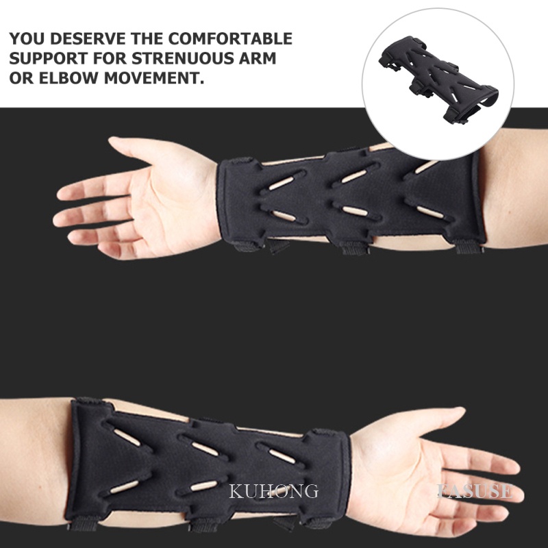 KUHONG Archery Arm Guard Bow Shooting Protector Armguard Guards Wrist ...