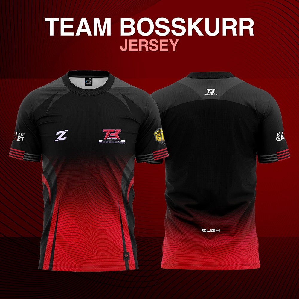COMBO TEAM BOSSKURR MLBB SEASON 6 OFFICIAL JERSEY | Shopee Philippines
