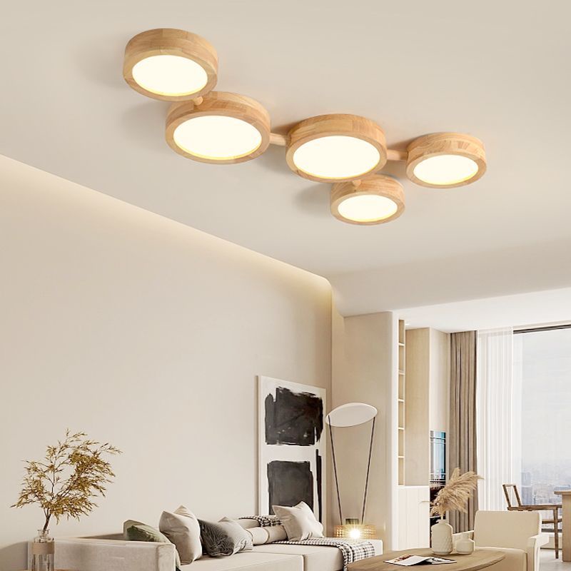 Minimalist Japanese Style Ceiling Lamp Living Room Decorative Lamp ...