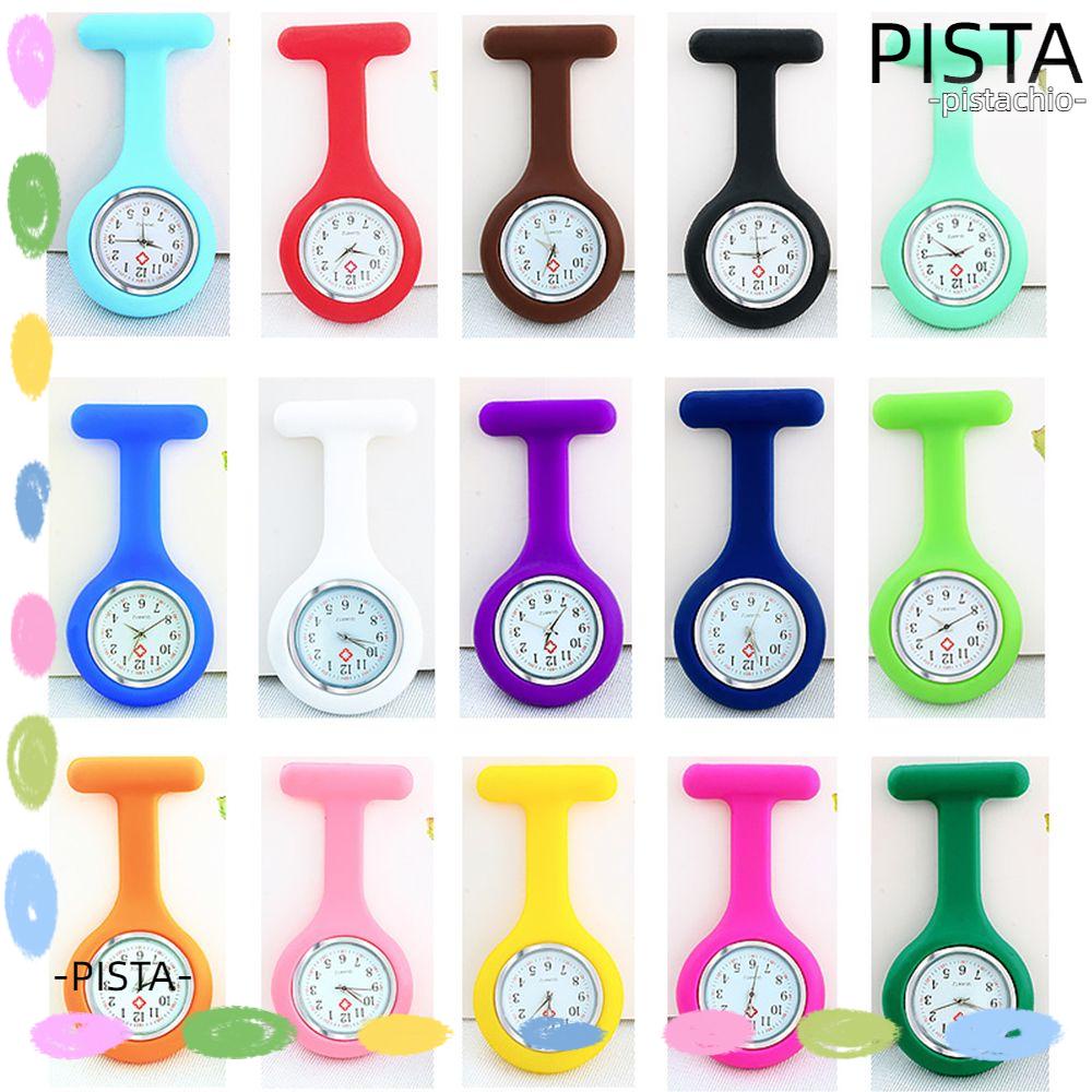 PISTA Nurse Watch Unisex Gift Lapel Watches with Second Hand Multi ...