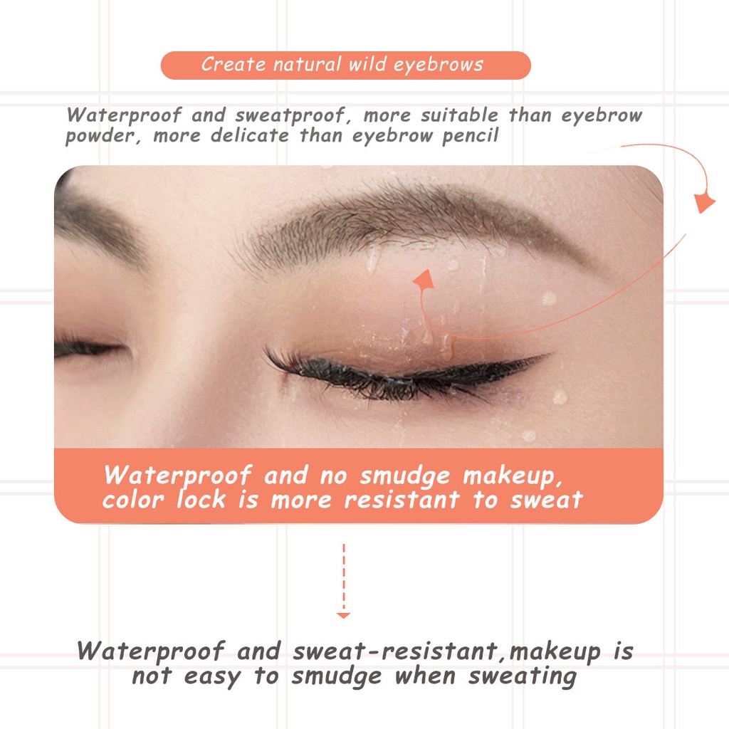 Ashley Shine Eyebrow Gel Eyebrow Pencil Waterproof Make up Waterproof ...