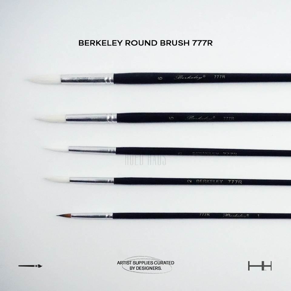 Berkeley 777R Round Paint Brush | Shopee Philippines