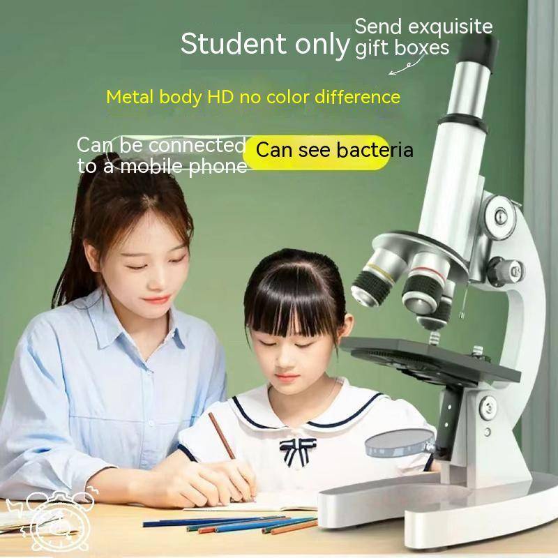Optical Microscope Children Student Professional Biology 80000 Times ...