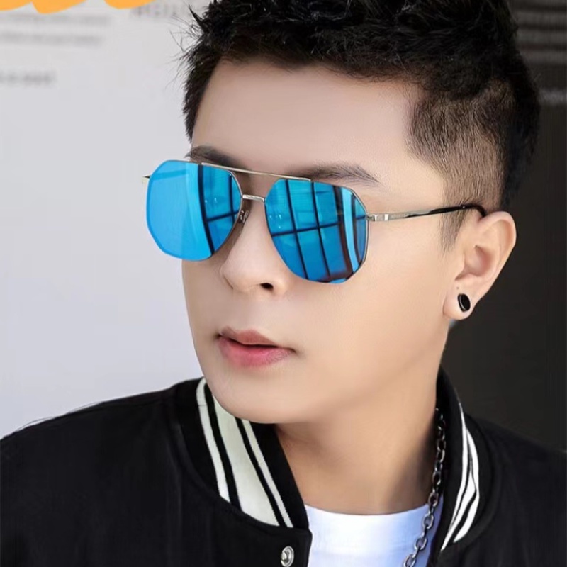 New retro sunglasses men's UV protection polarized glasses shades for ...