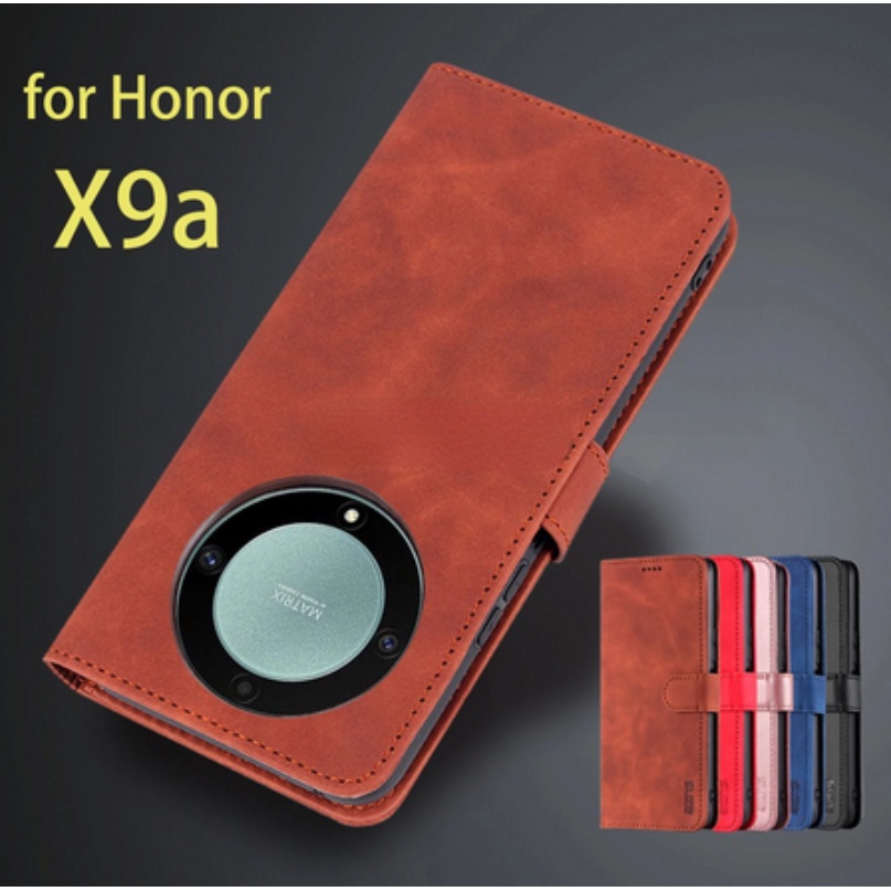 Honor X9A X8A X7A Wallet Flip Phone Case For Honor 80 Pro Magic 5 4 Pro ...