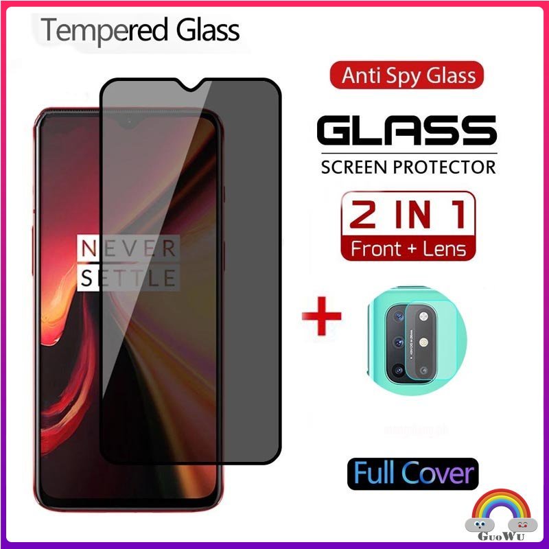 2in1 Anti Spy Privacy Tempered Glass Infinix Smart 9 8 7 6 5 zeno10 Tecno Spark Go 30C 2024 2023 ...