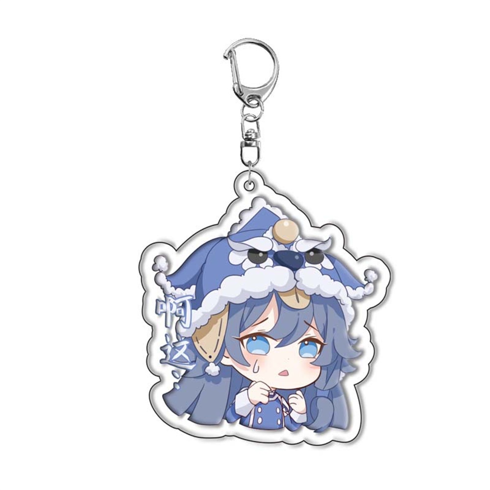 Anime Acrylic Keychain Game Honkai Impact 3 Kiana Kaslana Raiden ...