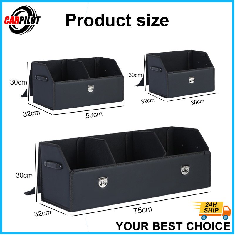 Car Trunk Foldable Storage Box Car Trunk Organizer Car Organizer ...