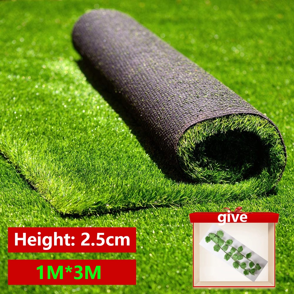 2*3M Artificial grass mat backdrop decoration wall artificial plants ...