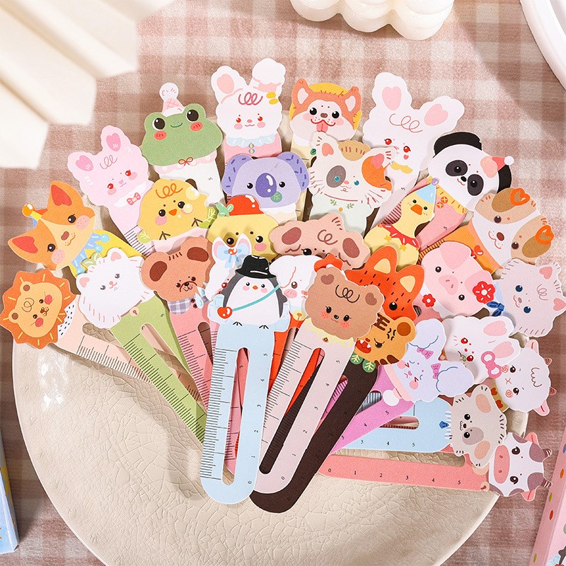 30 Pcs Bookmarks Fruit Animals Series Fun Bookmarks Classroom Bookmarks ...
