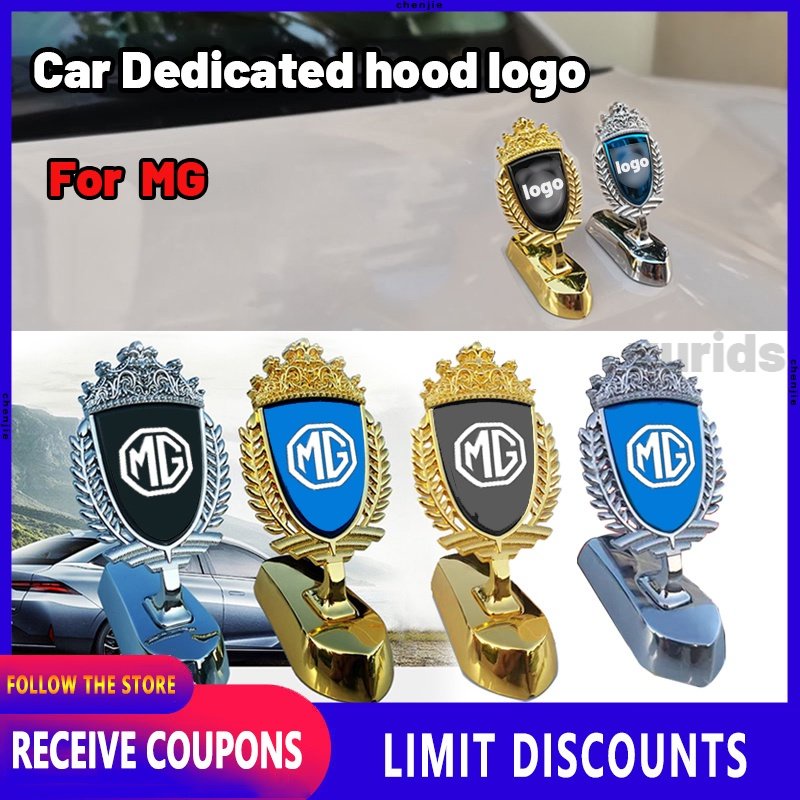 High quality Metal Car Front Hood Bonnet Sticker Angle Wings Emblem ...