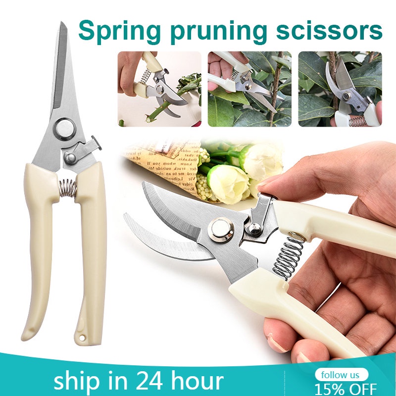Pruning Shears Garden Plant Pruning Tools Stainless Steel Garden ...