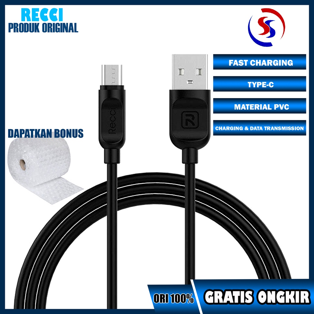 Original RCT P100 Type C Recci Data Cable | Shopee Philippines