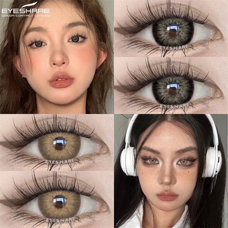 EYESHARE 1 Pair Colorful Contact Lenses for Eyes Natural Contact Lenses ...