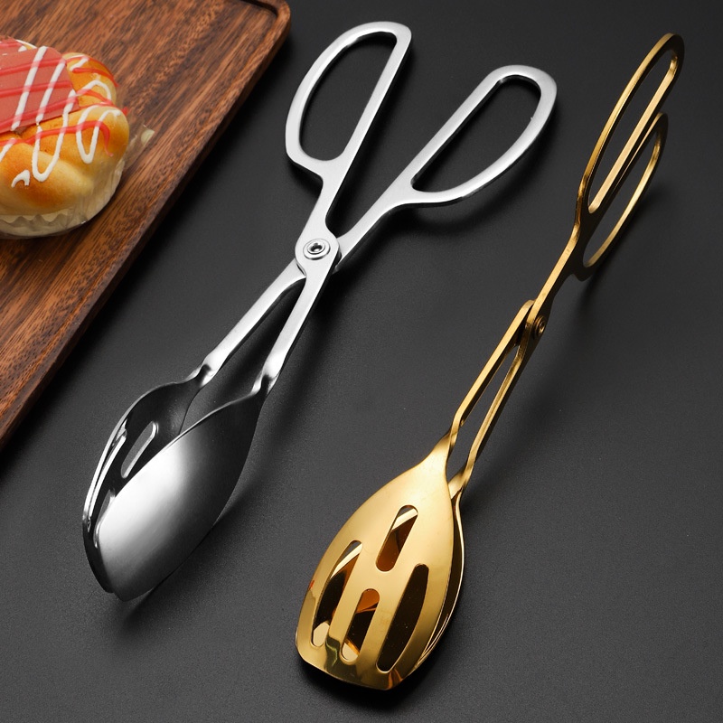 High-grade Stainless Steel Food Clip Scissors Clip Kitchen Baking Tools ...