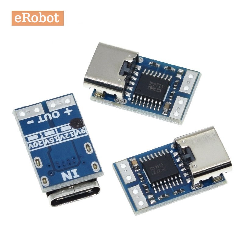 PDC004-PD Type-C PD Decoy Module PD23.0 To DC DC Trigger Extension ...