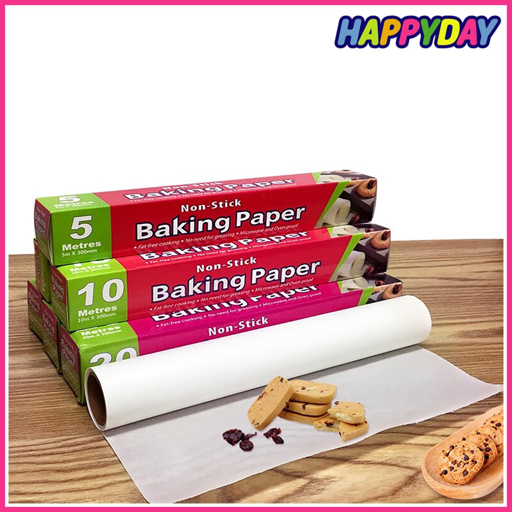 5/10/20m Baking Paper Parchment Paper 1261xx | Shopee Philippines