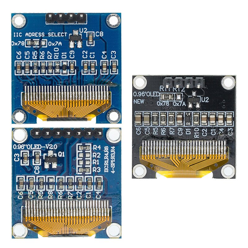 0 96 Inch Iic Serial White Oled Display Module 128x64 I2c Ssd1306 12864