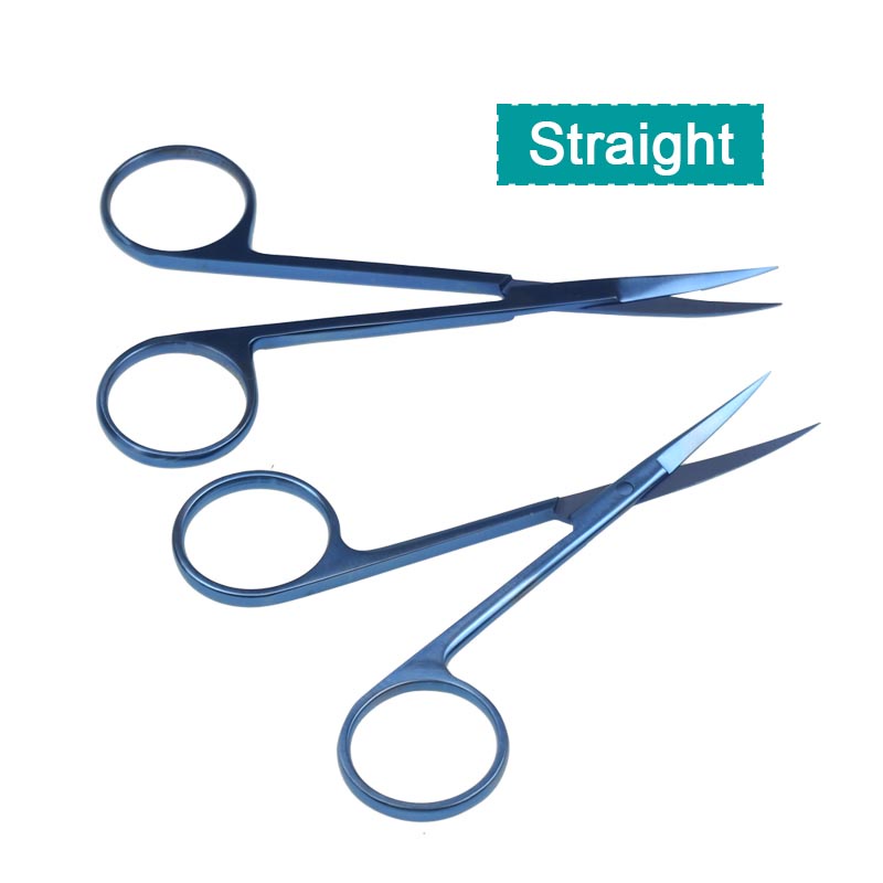 1pcs Titanium Alloy Ophthalmic Suture Scissors Cut Tissue Scissors ...