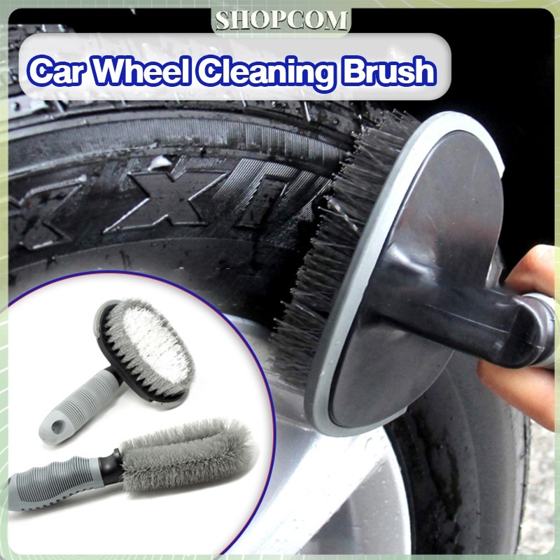 ShopCom Car Wheel Cleaning Brush Tool Tire Washing Clean To Cleaning ...