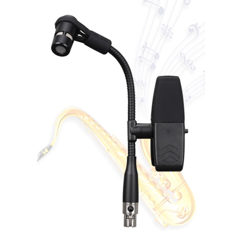 saxophone microphone for body pack musical instrument playing wireless ...