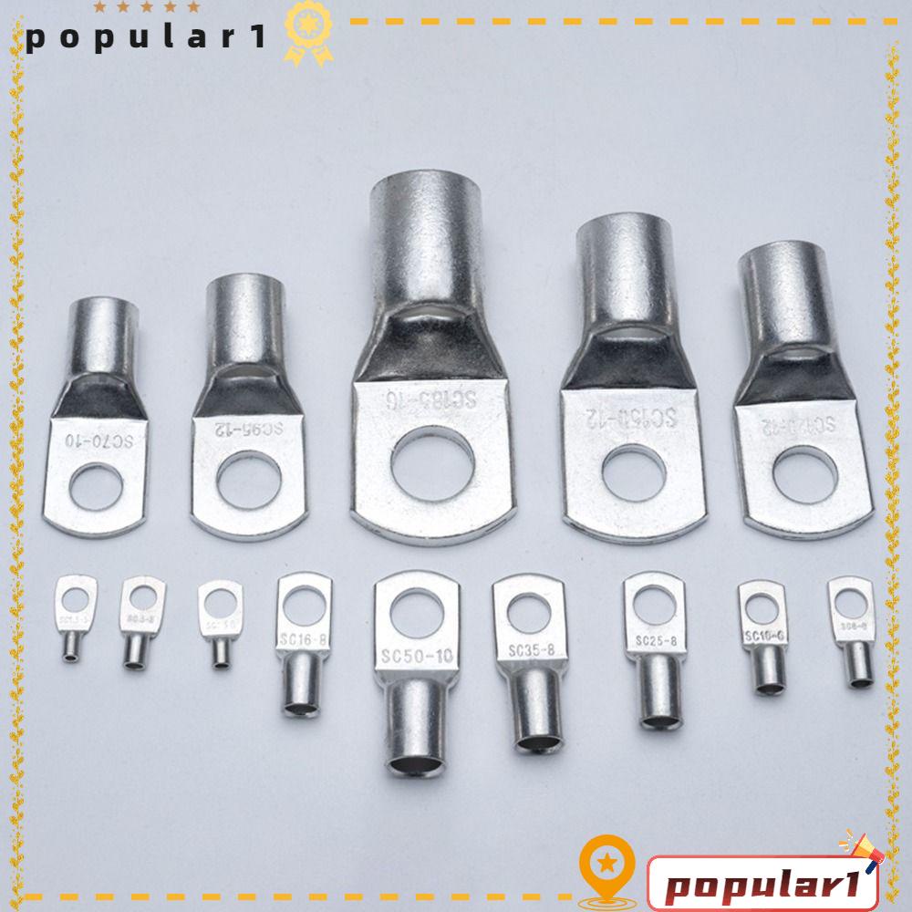 POPULAR 10Pcs Wire Nose Terminal Crimp Durable Bolt Hole SC16-6 SC25-6 ...