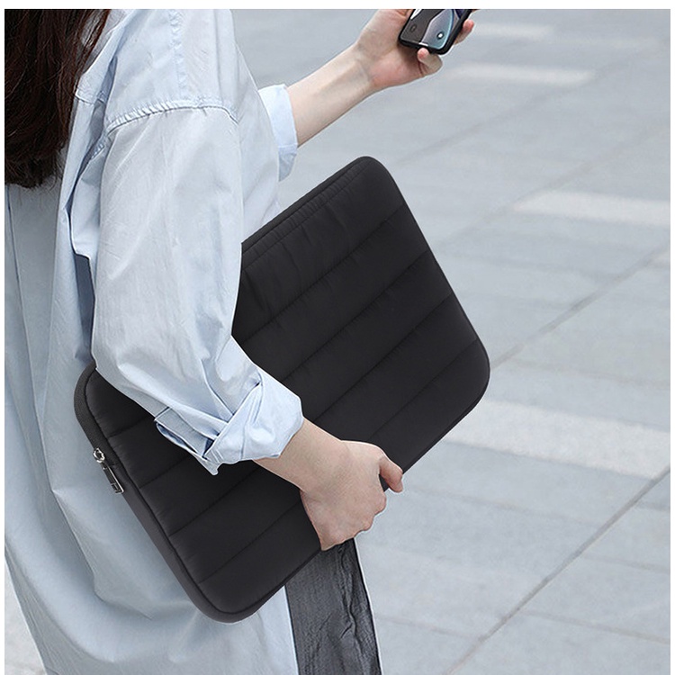 Laptop Bag Fashion Solid Color Simple Shockproof Tablet PC Liner ...