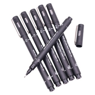 6pcs/set UNIPIN Pen Technical Drawing Pen Fine Liner Pen Designer ...