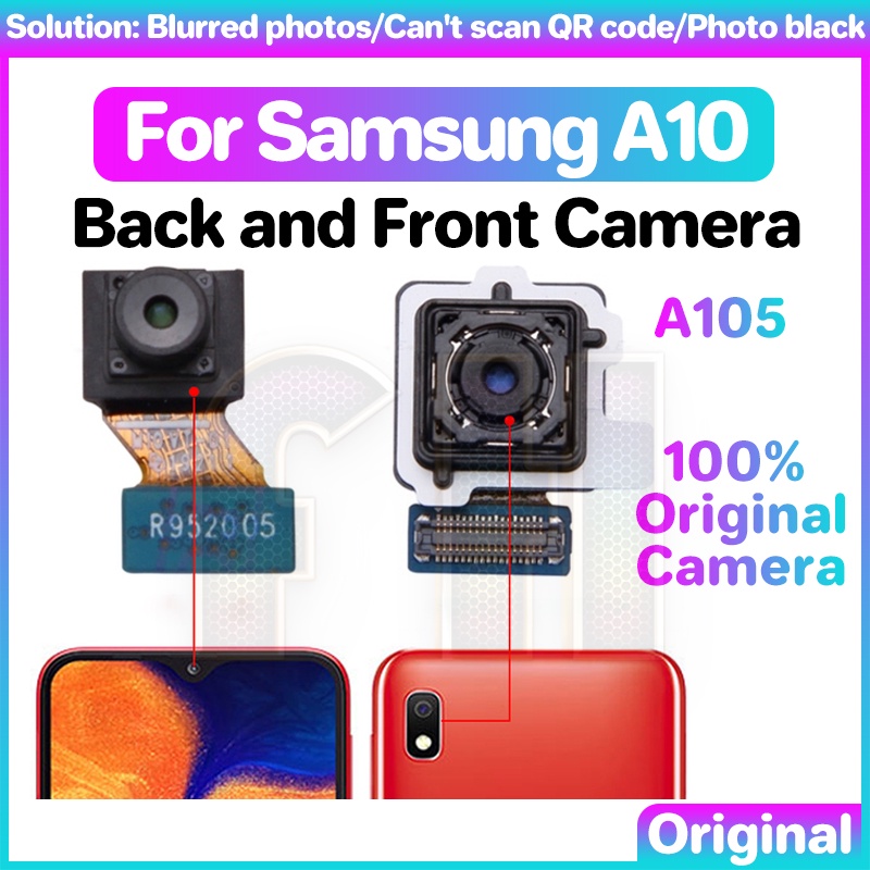 Front Back Camera For Samsung Galaxy A10 A105 Ultra Wide Back Macro ...