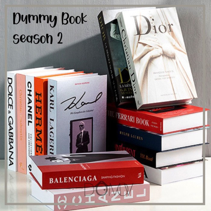 Domov Dummy Book S2 Unique Decoration Book Home Display Props Product ...