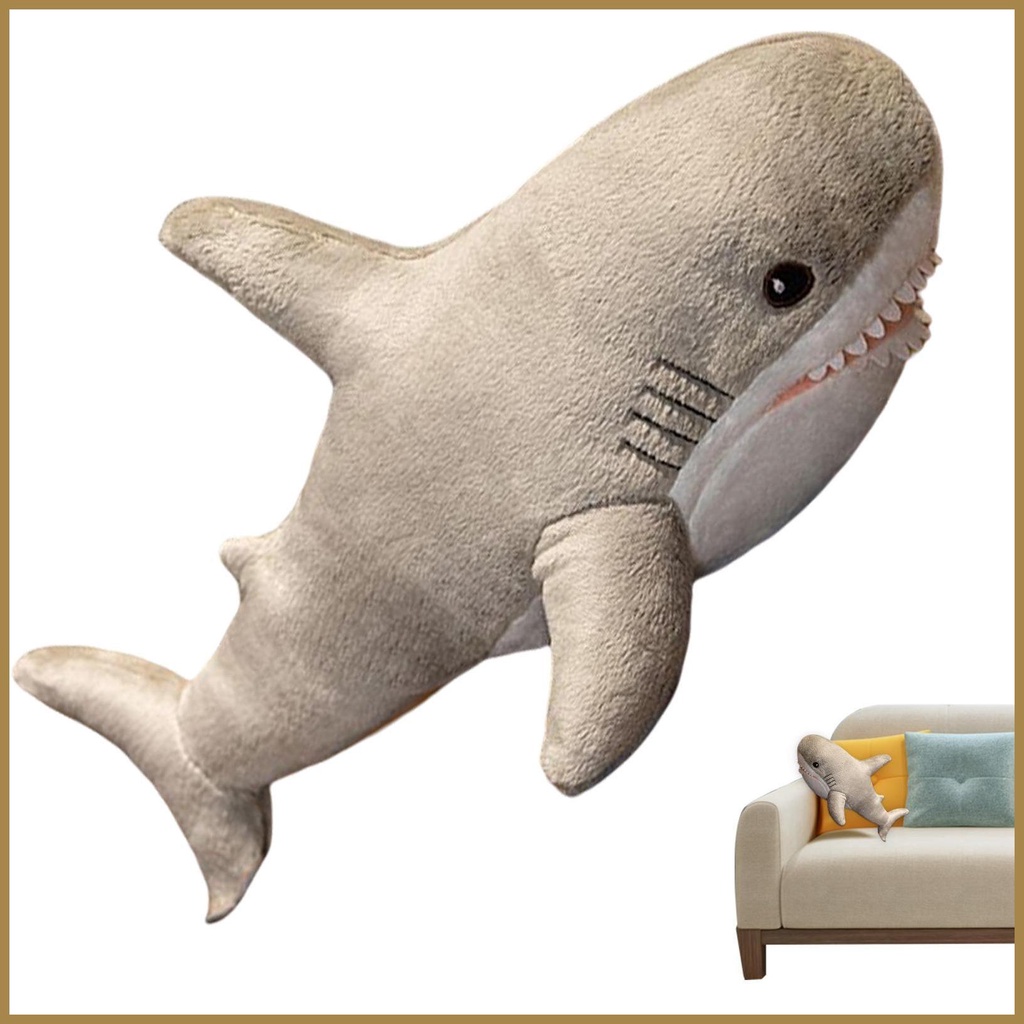 Shark Plushie Shark Plush Toy Shark Plush Toy With Realistic Teeth ...