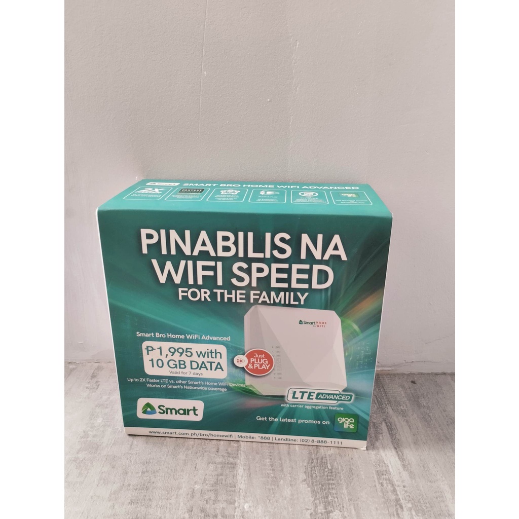 PLDT Home WiFi Prepaid CAT 6 LTE-Advanced - GreenPacket D2 | Shopee ...