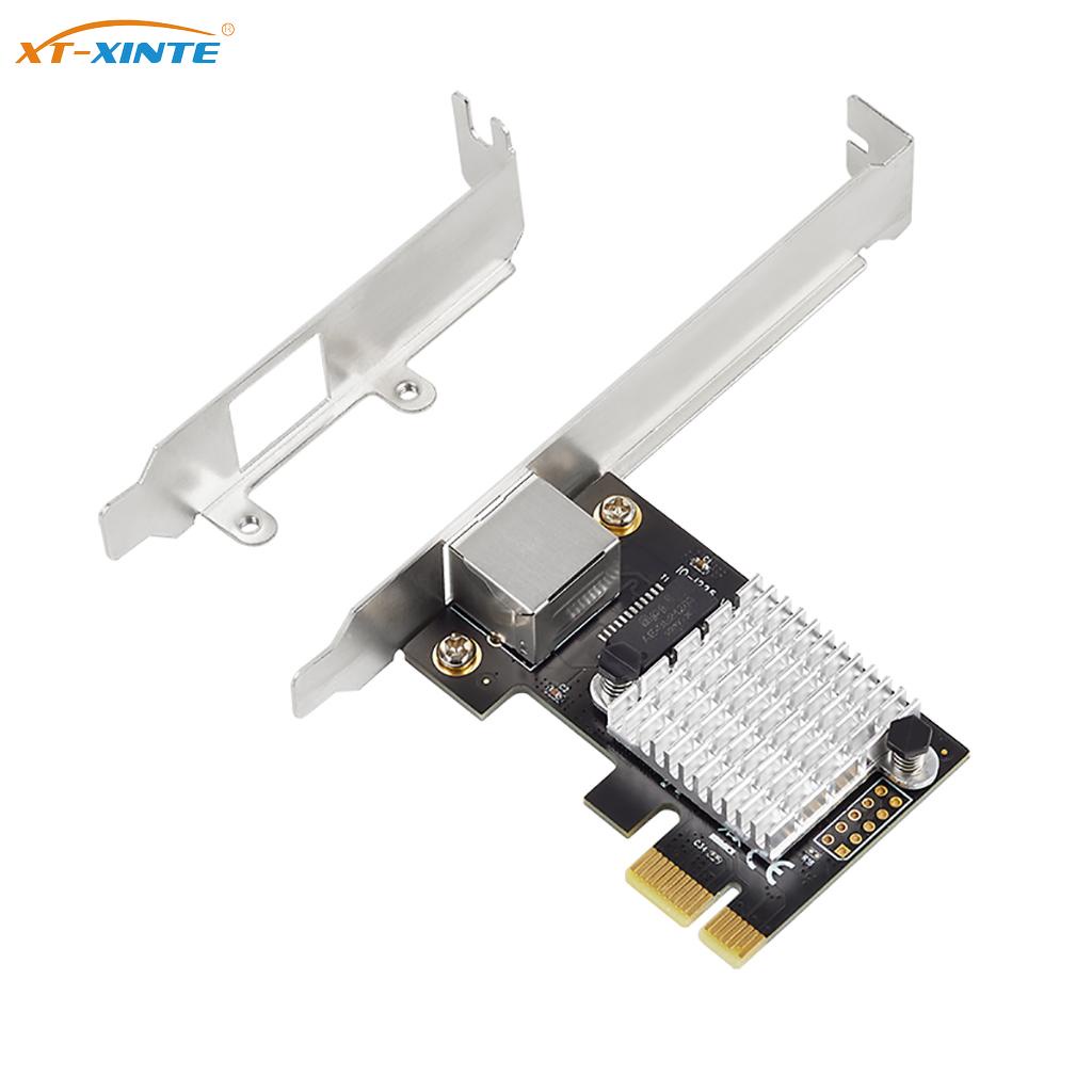 XT-XINTE PCI-Express to 10 /100/1000M/2.5G Ethernet Card RJ45 Network ...