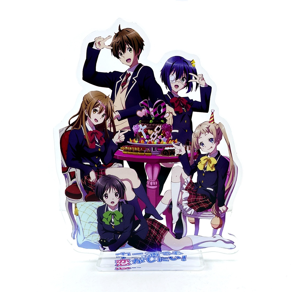 Chuunibyou demo Koi ga Shitai Rikka Sanae Yuuta Shinka Satone Kumin ...
