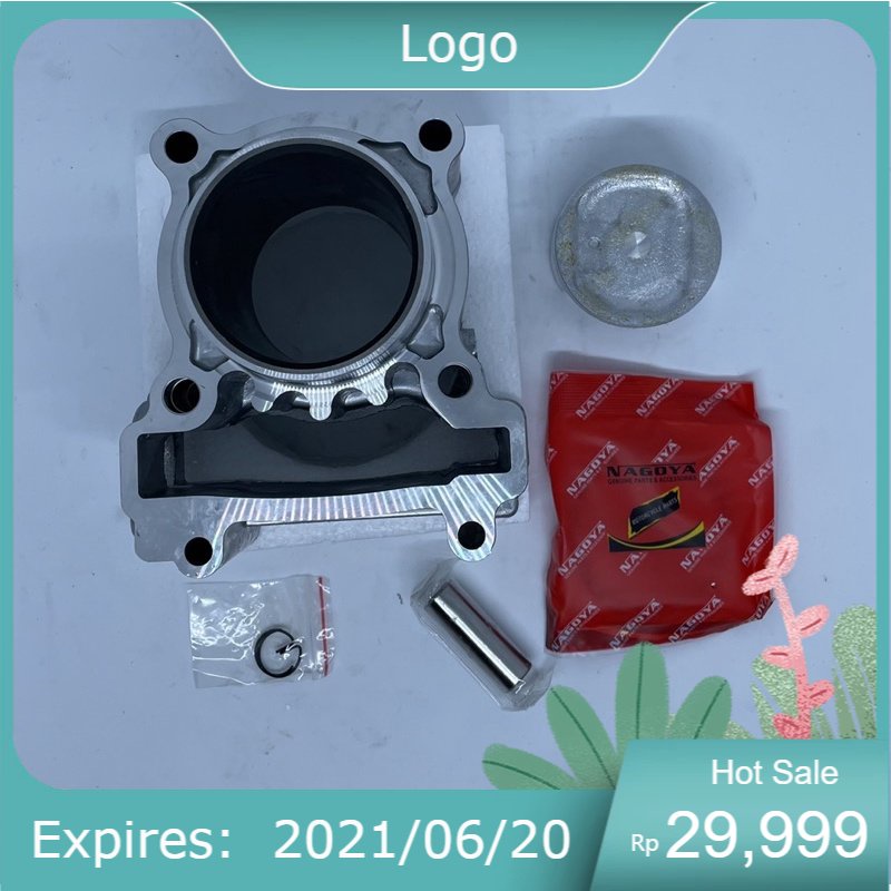 Mpm Cylinder Block Honda Click 125 Boring Piston Block Assy Complete ...