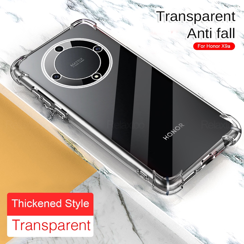 Clear Anti-Fall Airbags Case For Honor X9a 5G Camera Protect Shockpoof ...