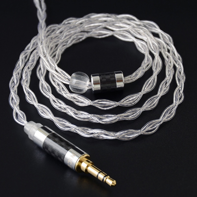 NiceHCK LitzPS 4N Litz Pure Silver Earphone Upgrade Cable 3.5/2.5/4.4mm ...