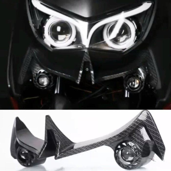 New Nmax Wing Winglet 2020 2021 2022 2023 Plus D2 Laser Shooting Lights ...