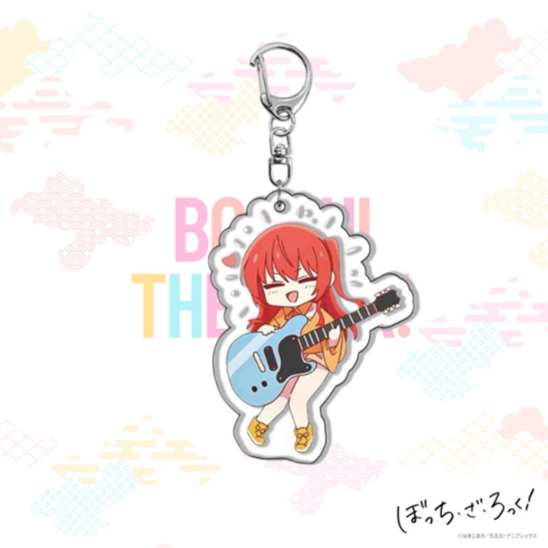 Fashion Japan Anime Bocchi The Rock Keychains Acrylic Gotou Hitori ...