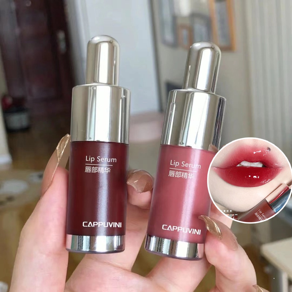 CAPPUVINI Small Bottle Lip Gloss Tinted Lip Lipstick Lip Glaze Mirror ...