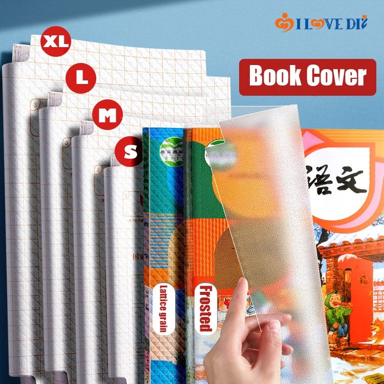 10 Sheets/Pack Notebook Self-adhesive Covers/ Students Textbook Matte ...