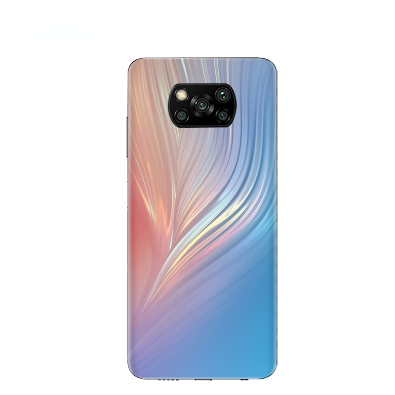 MI POCO X3 F5 Pro / F5 / X3 NFC Colorful Decal Skin Back Screen ...